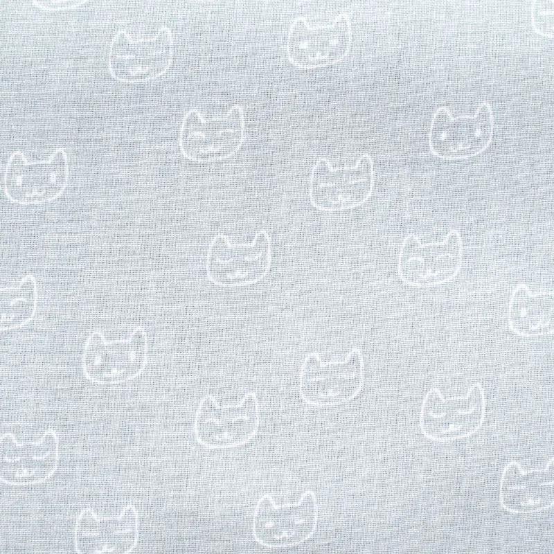 SCANquilt povlak KLASIK kočičky šedá 40 x 40 cm