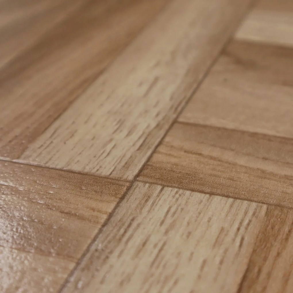Gerflor, PVC podlaha - lino AladinTex Home 0025 Ardentes, na míru, šíře 4m, hnědá, bez podkladu, ložnice