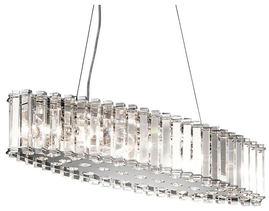 Kichler KL-CRYSTAL-SKYE-ISLE-LED Koupelnový lustr CRYSTAL SKYE 8xG9/3W/230V IP44