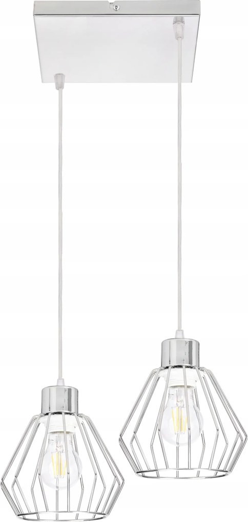 Závěsná stropní lampa Loft lustr drát E27