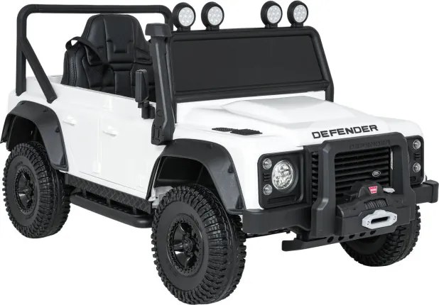Elektrické autíčko Land Rover Defender 110 SVX bílé
