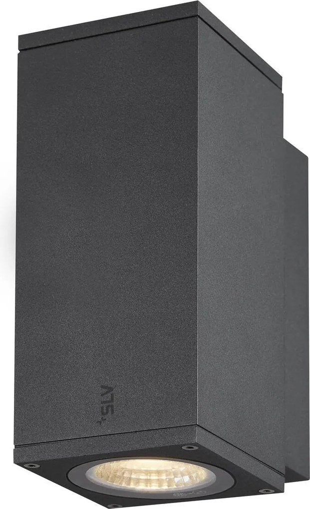 LA 1003416 ENOLA SQUARE S single Outdoor, nástěnné LED svítidlo, antracitové - BIG WHITE (SLV)