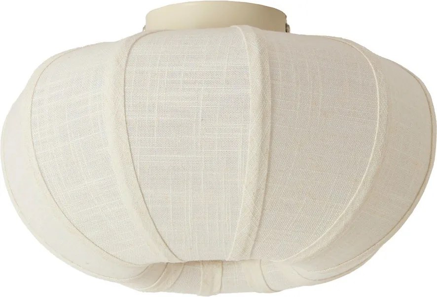 Krémové stropní svítidlo s textilním stínidlem ø 30 cm Zosia – Light & Living