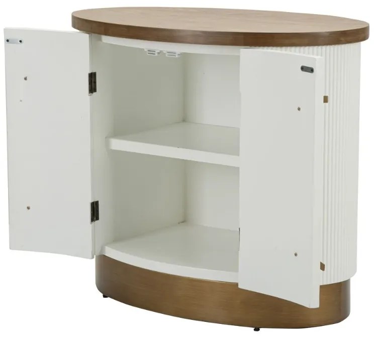 Designová komoda Tahigwa 79 cm bílá