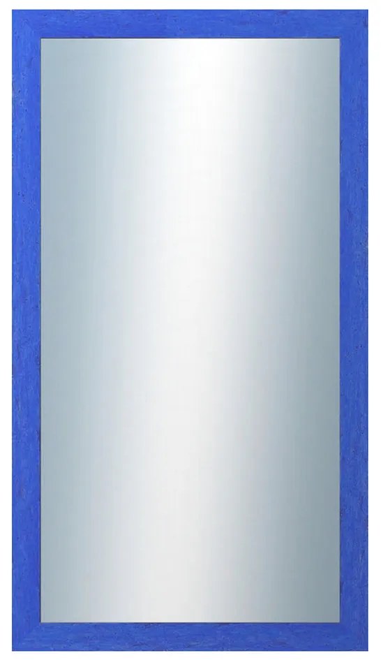 DANTIK - Zarámované zrcadlo - rozměr s rámem cca 50x90 cm z lišty RETRO modrá (2532)