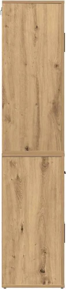 Highboard dub artisan 80 x 33 x 150 cm Kompozitní dřevo 3334341