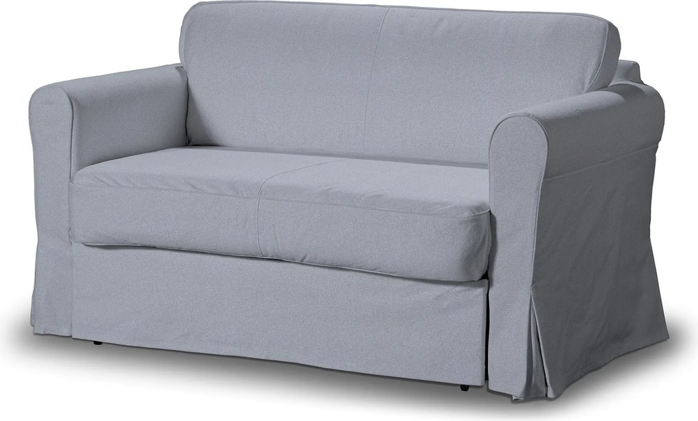 Potah na pohovku IKEA  Hagalund barva modrá látka pletený vzor