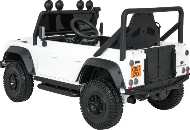 Elektrické autíčko Land Rover Defender 110 SVX bílé