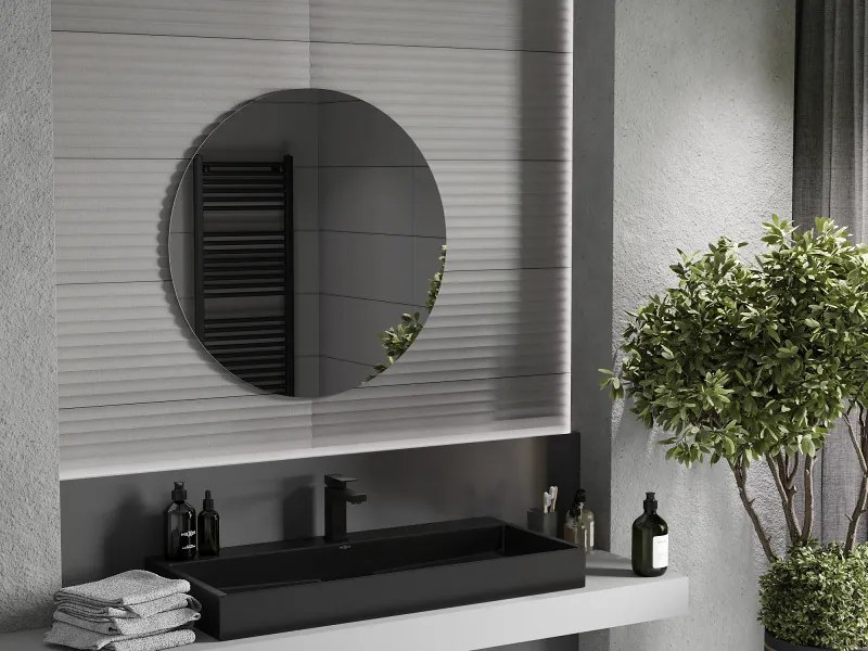 Mexen Alto, kulaté koupelnové zrcadlo 80 cm, 9853-080-080-000-00