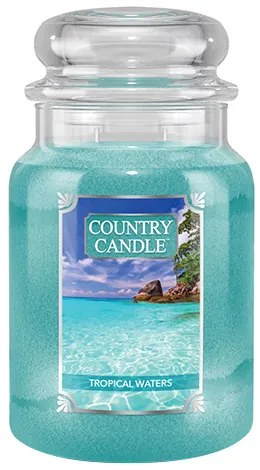 Country Candle Vonná Svíčka Tropical Waters, 652 g