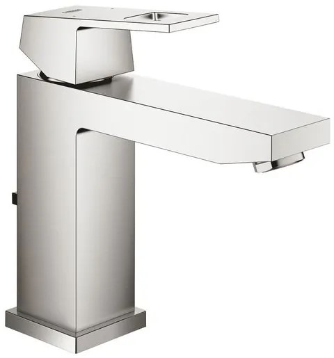 Grohe Eurocube Umyvadlová baterie s výpustí, Supersteel 23445DC0