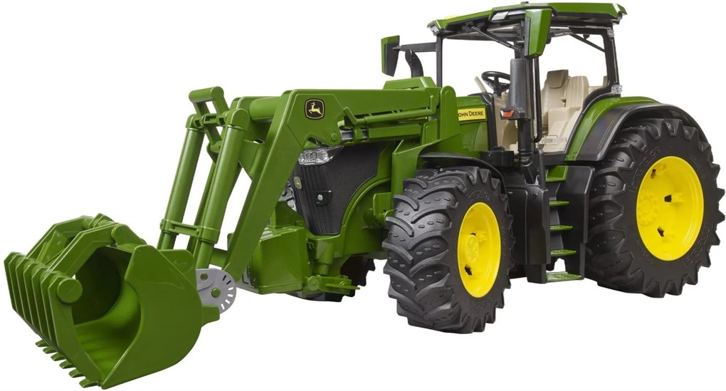 Bruder 03151 john deere 7r 350 s předním nakladačem