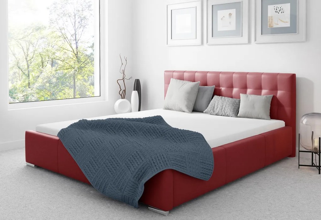Čalouněná postel STEIN + matrace DE LUX, 180x200, madryt 160