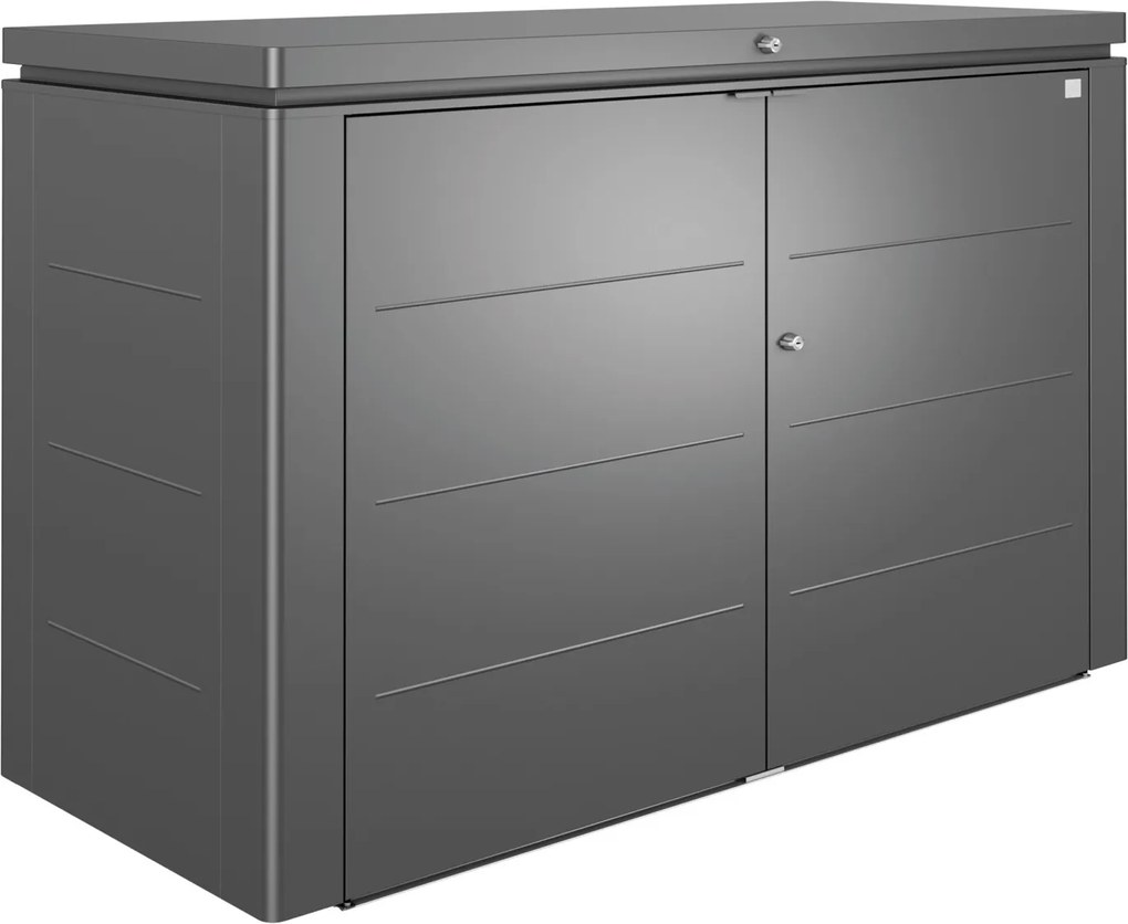Biohort Zahradní box HighBoard 200 tmavě šedý, 200 x 84 x 127 cm