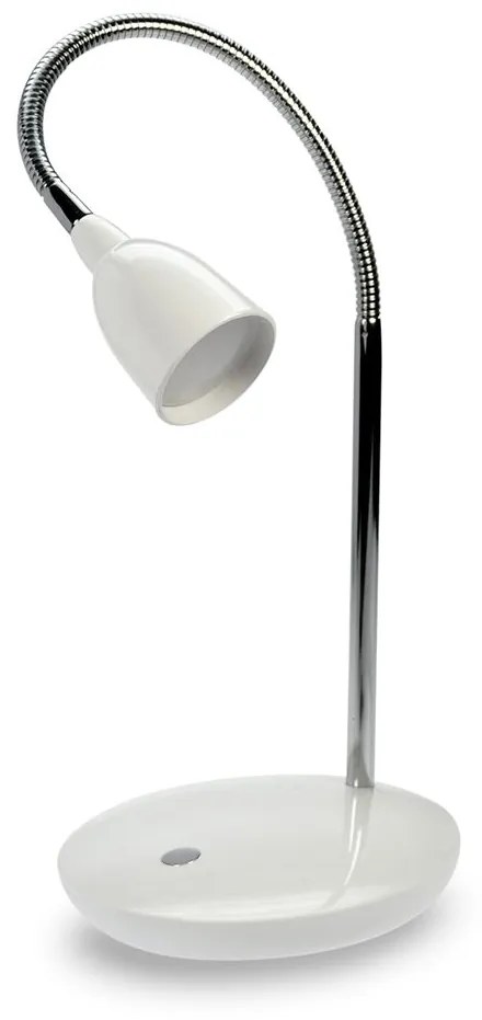 Solight LED stolní lampička, 2.5W, 3000K, podstavec, bílá barva