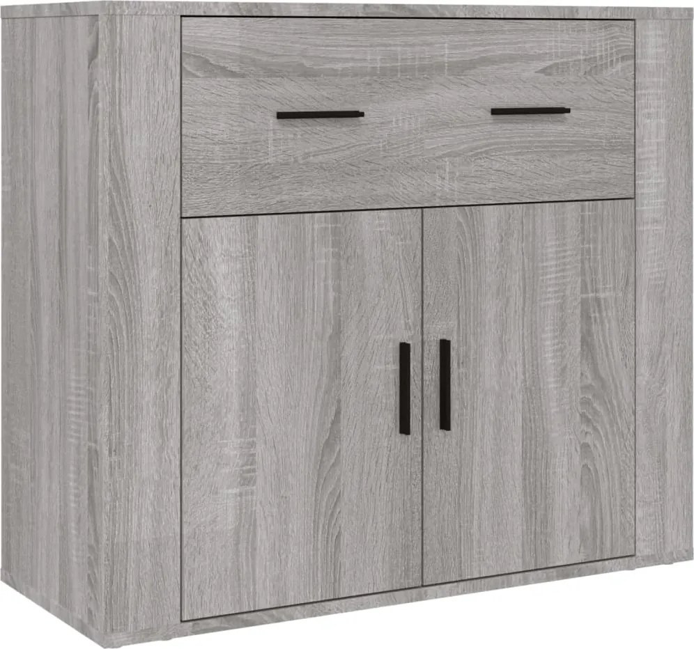 Skříň highboard šedá sonoma kompozitní dřevo 3185381