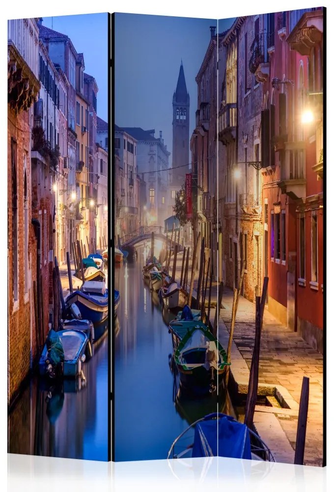 Paraván Evening in Venice Dekorhome 135x172 cm (3-dílný)