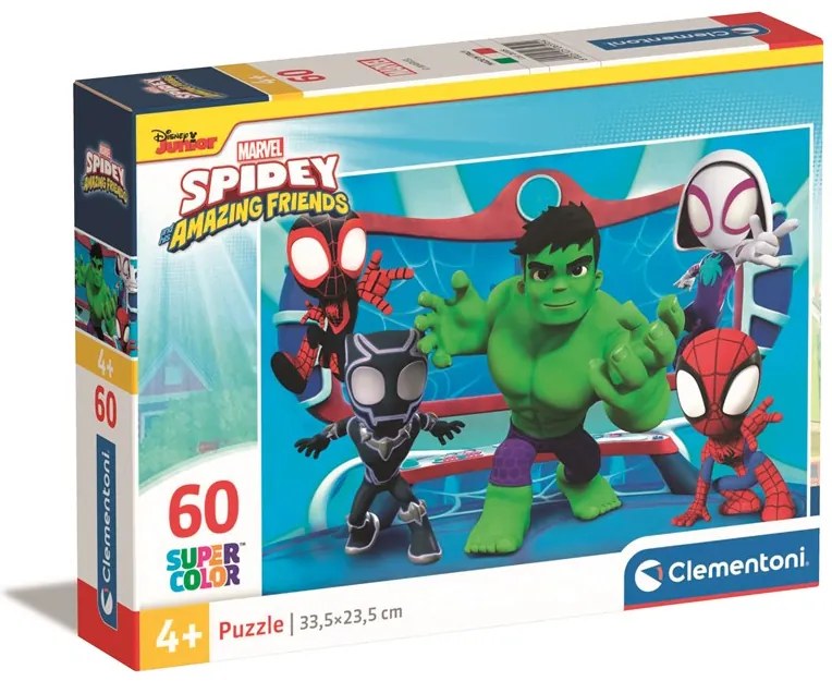Clementoni - Puzzle 60 Marvel Spidey