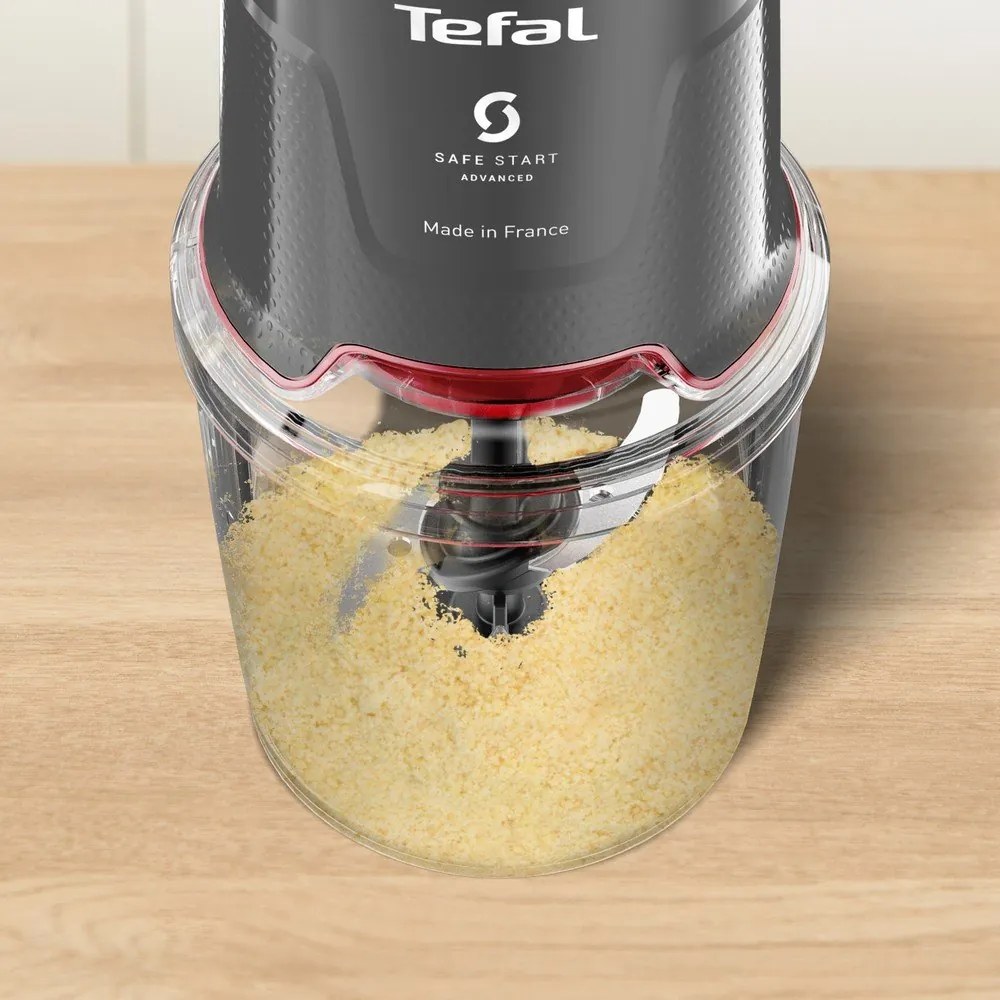 Tmavě šedý elektrický sekáček Easy Press MQ740HF0 – Tefal