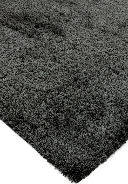Černý koberec Trebbia Charcoal Rozměry: 200x290 cm