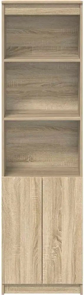 Vysoká deska Sonoma Dub 50x35x180 cm Dřevěná konstrukce 3328464