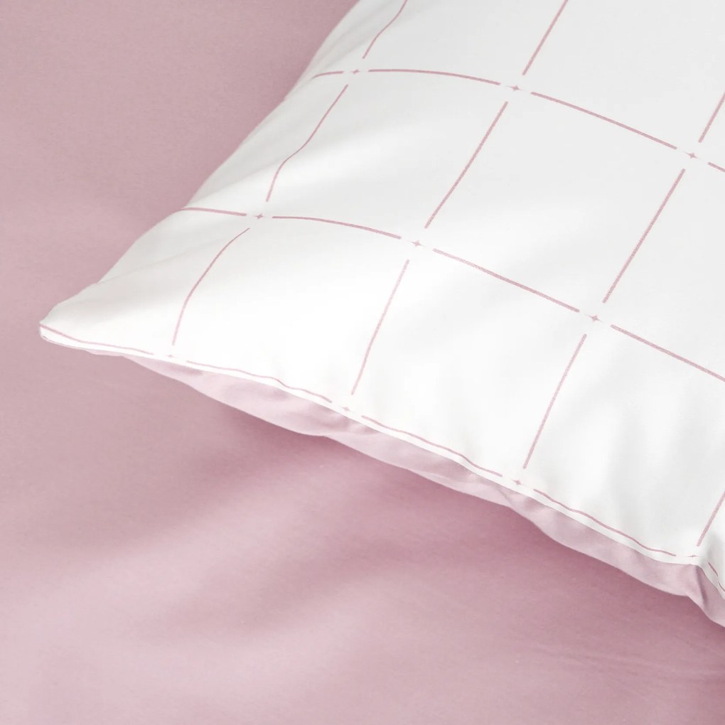 Saténové povlečení Royal Dream - soft pink Velikost: 140 x 220 + 70 x 90