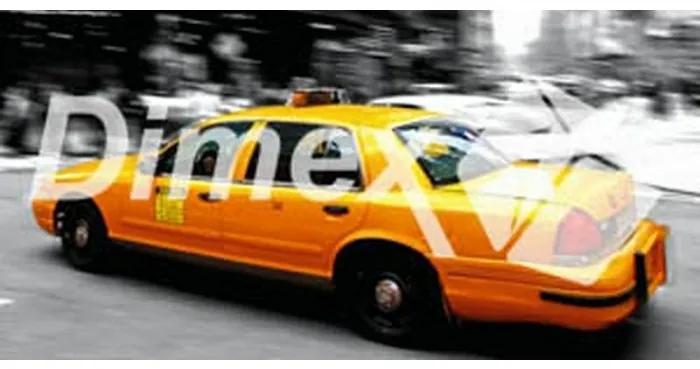 Obraz na skle - Taxi 60x 30 cm