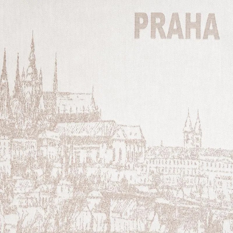 SCANquilt utěrka DESIGN praha světle hnědá 50 x 70 cm