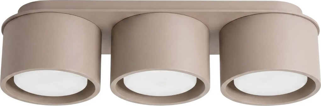 Sollux Lighting Stropní svítidlo MODO 3 šedobéžové GX53