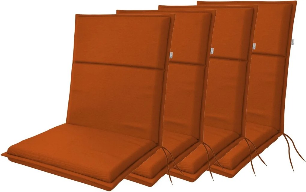 Doppler LIFE 5353 - set 4 ks polstrů na křeslo s nízkým opěradlem