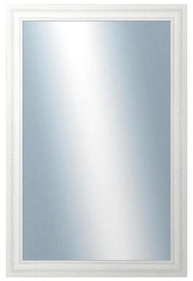 DANTIK - Zarámované zrcadlo - rozměr s rámem cca 40x60 cm z lišty LYON bílá (2666)