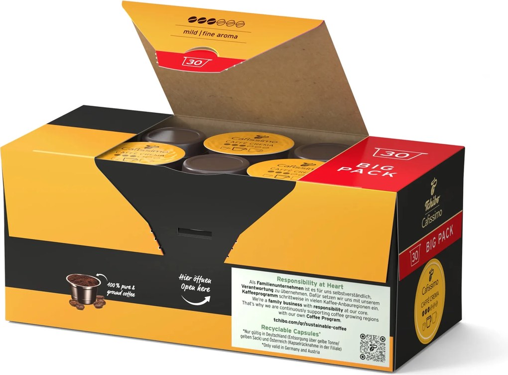 Cafissimo Caffè Crema jemná - Intenzita: 3/6
