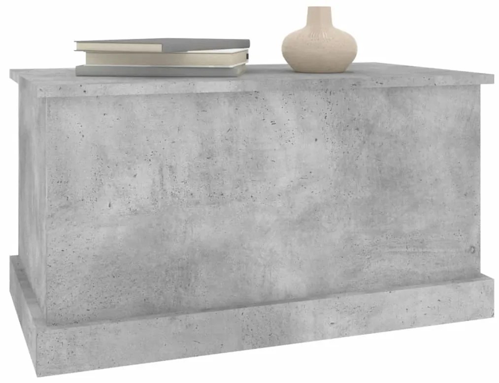 Úložný regál betonově šedý 70 x 40 x 38 cm kompozitní dřevo - Default Title