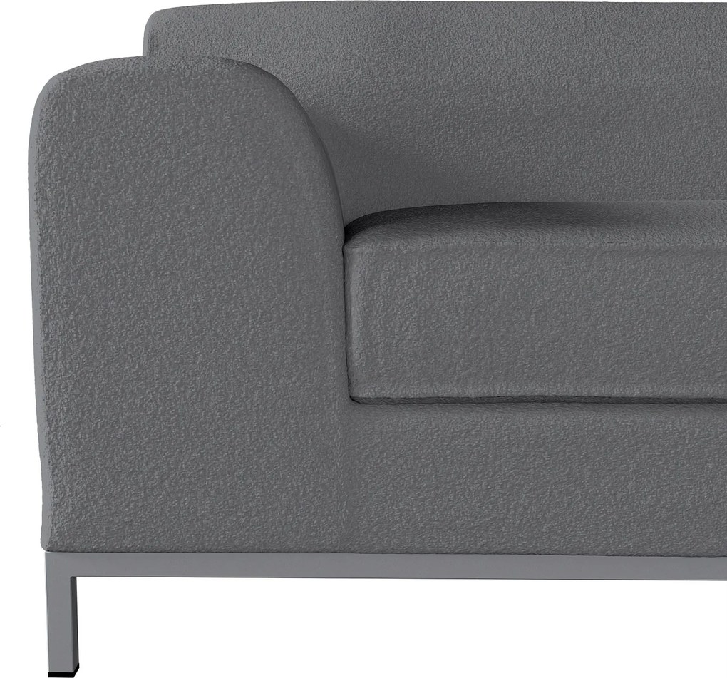 Potah na pohovku IKEA  Kramfors 2-místná barva šedá látka pletený vzor