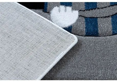 Dywany Luszczow Kusový koberec PETIT PIRÁT, LOĎ, KOTVA, modrý Rozměr koberce: 180 x 270 cm
