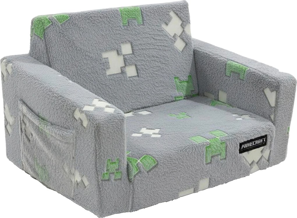 XXXLutz POHOVKA PRO DĚTI A MLÁDEŽ Minecraft - Dětské pohovky & křesla - 000776004601
