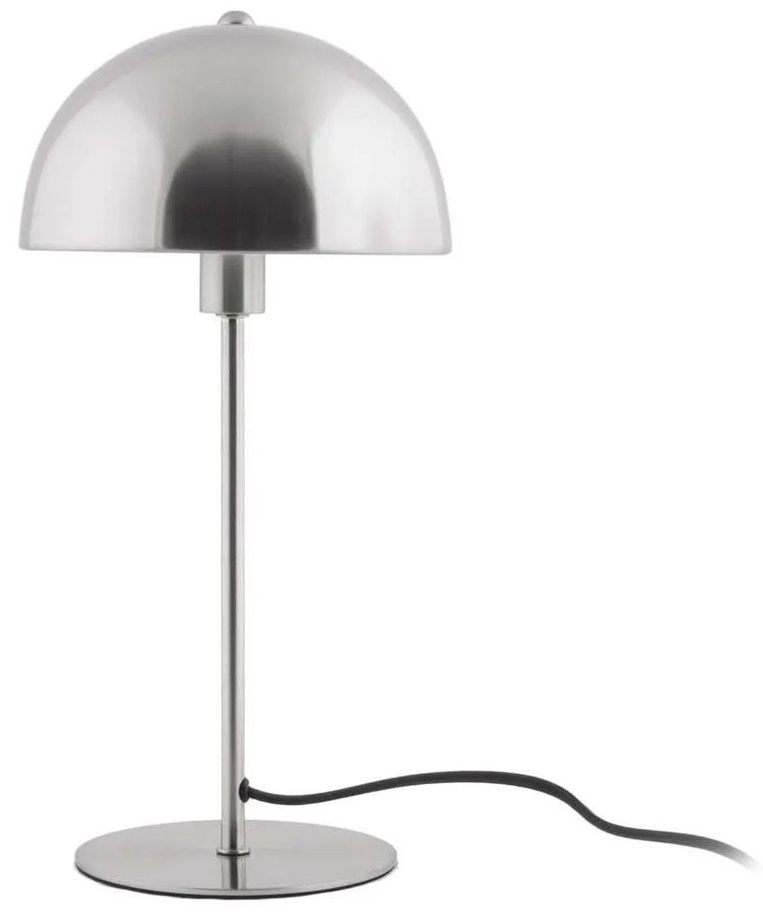 LEITMOTIV Stolní lampa Bonnet stříbrná 39 cm
