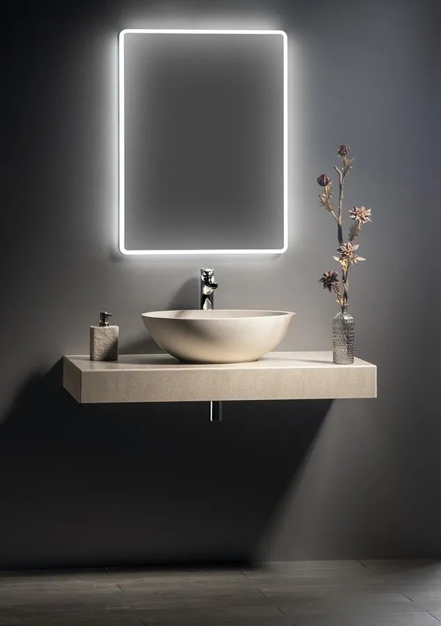 Sapho, PIRI zrcadlo s LED osvětlením 60x80cm, PR600