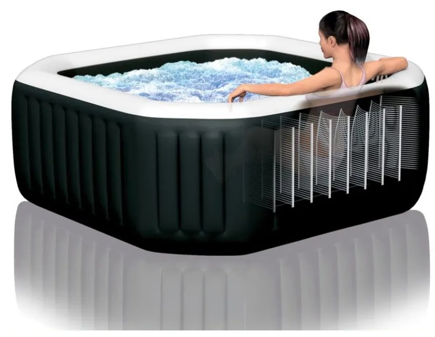 Bazén vířivý nafukovací Pure Spa - Jet & Bubble Deluxe HWS 6 - Intex 28462EX