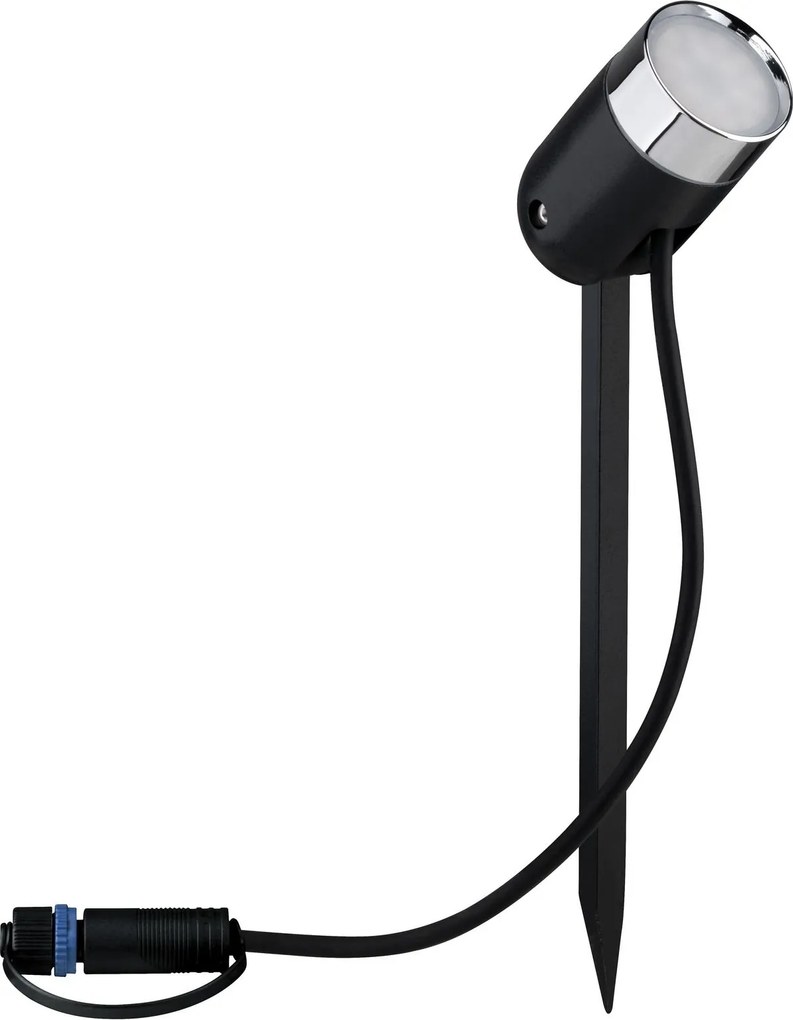 P 94283 Plug & Shine ZigBee RGBW spot Pike 4W 24V 40° IP65 antracit - PAULMANN