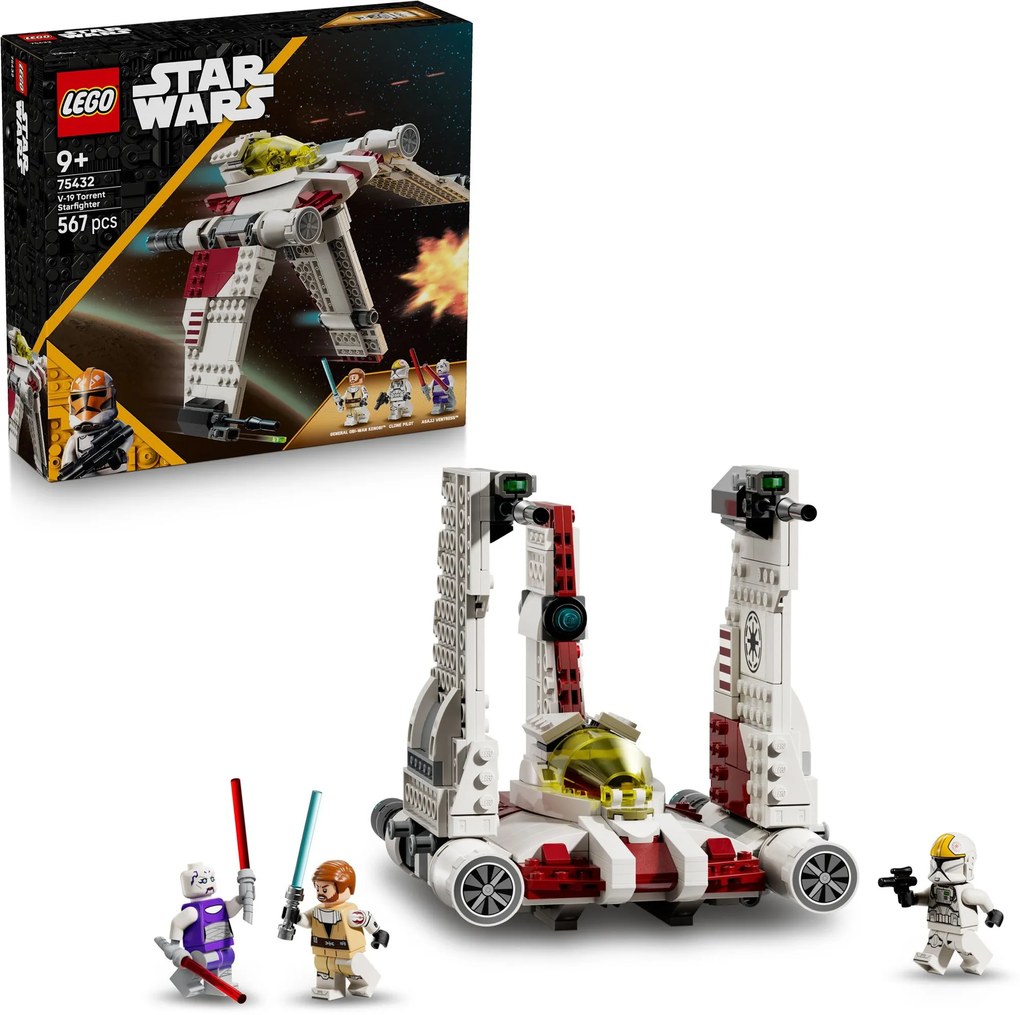 Lego® star wars™ 75432 stíhačka v-19 torrent starfighter 5702017901220
