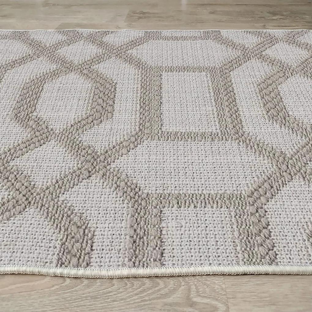 Conceptum Hypnose Kusový koberec Woopamuk391, Šedá Rozměr koberce: 180 x 280 cm