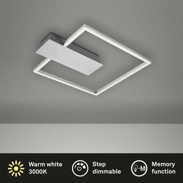 Briloner 3544-018 - LED Stmívatelné stropní svítidlo NICO LED/12W/230V chrom