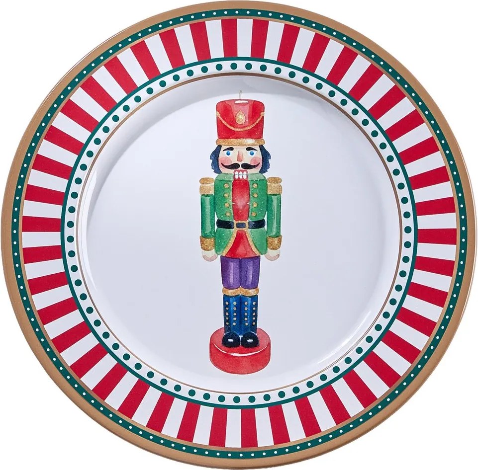 XMAS Podnos louskáček 33 cm