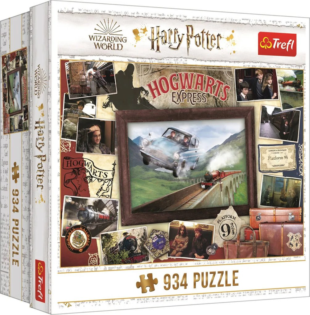 TREFL PUZZLE Harry Potter Bradavický expres 68x48cm skládačka 934 dílků tr93102