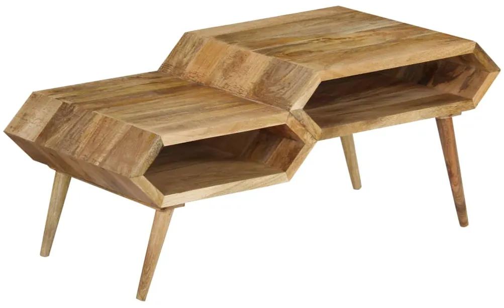 246061 vidaXL Konferenční stolek z masivního mangovníku 104 x 50 x 45 cm