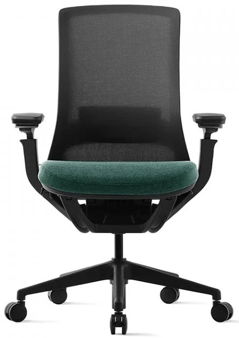 Office Pro Kancelářská ergonomická židle ROLY BLACK - síťovina Světle modrá