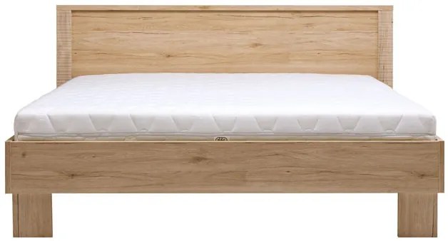 Manželská postel Nicol 160x200cm - dub sanremo