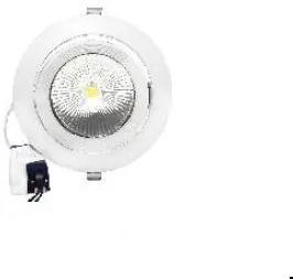 ACA Lighting COB LED bodovka LINO 30W/230V/4000K/2480Lm/IP20/60°, kruhová bílá