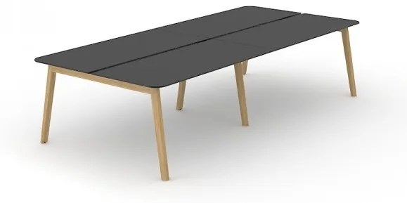 NARBUTAS - Čtyřmístný pracovní stůl NOVA WOOD HPL 320x164 cm